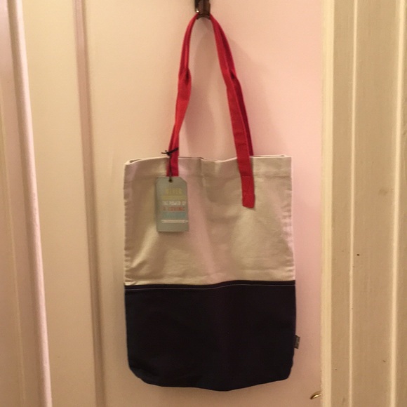 Hallmark | Bags | Nwot Hallmark Canvas Tote | Poshmark